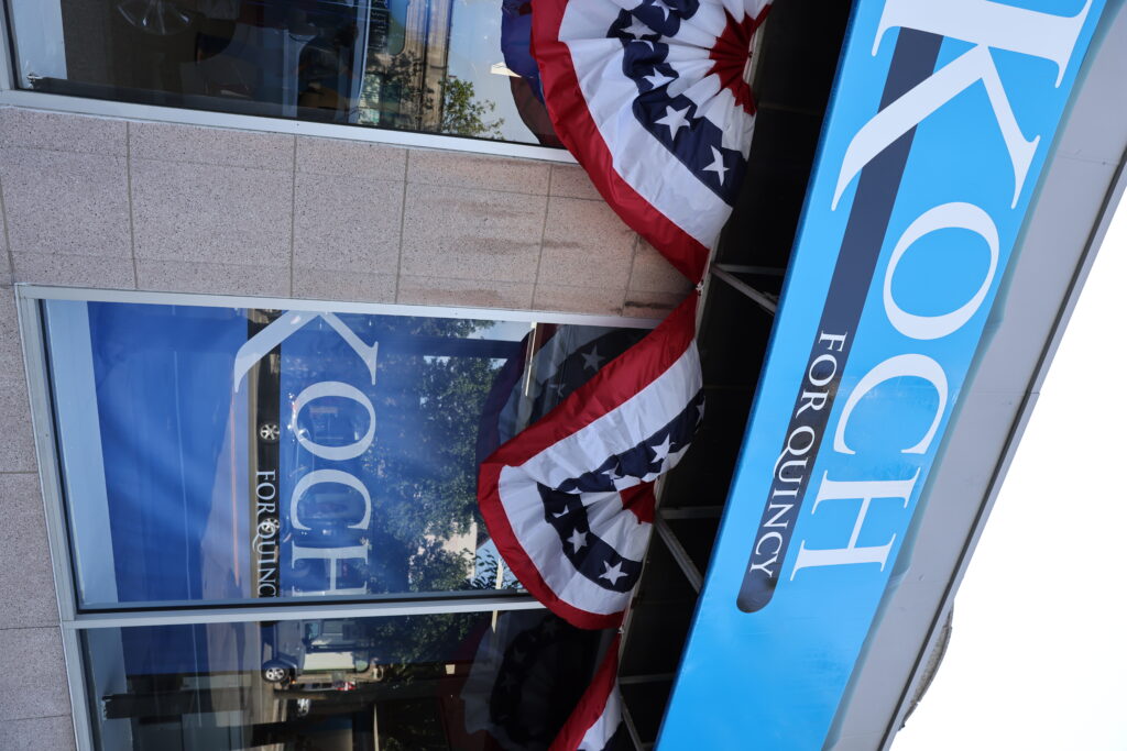 Mayor Tom Koch Opens Campaign HQ: Join the Koch for Quincy Movement ...